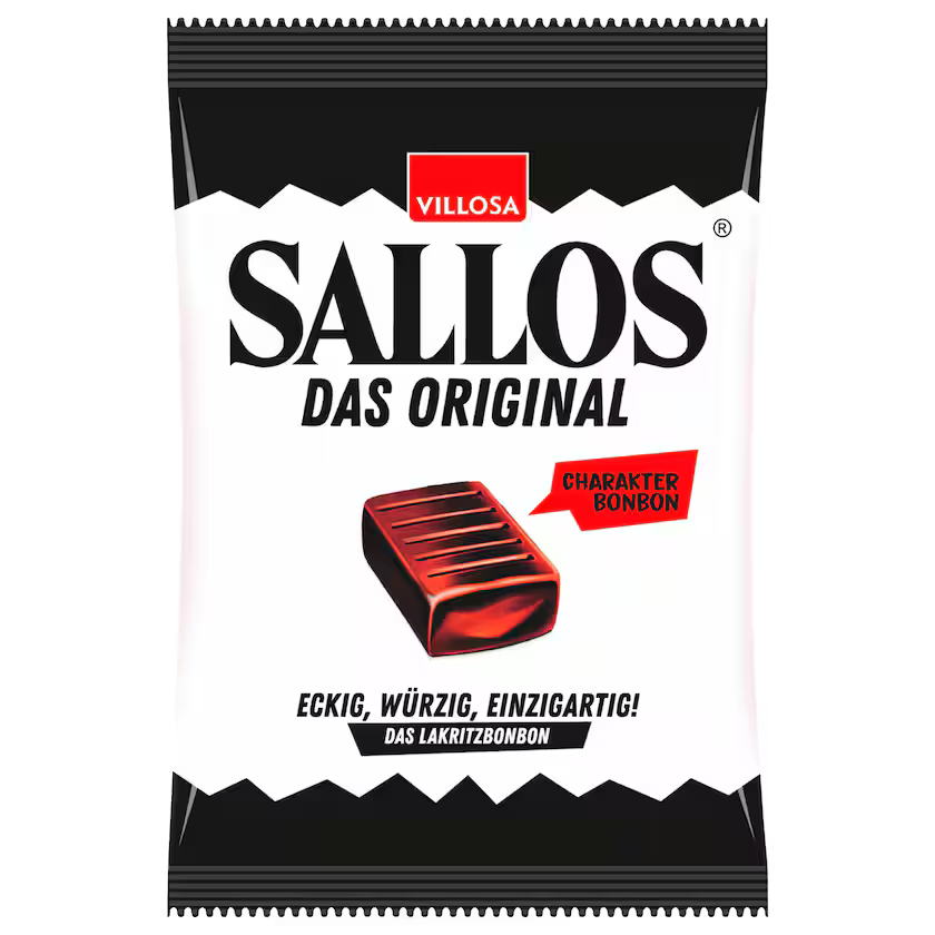 Villosa Sallos Das Original Lakritz-Bonbon 150g — LEBENSLUST