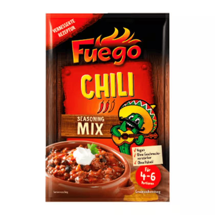Fuego Chili Seasoning Mix 30g — LEBENSLUST