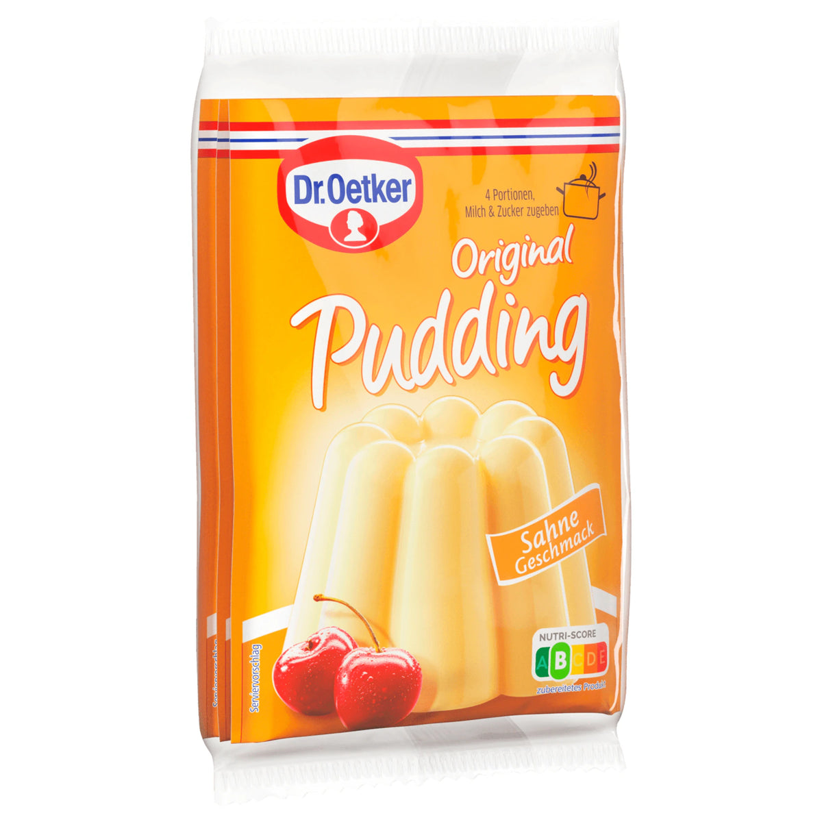 Dr. Oetker Original Pudding Sahne 3x37g — LEBENSLUST