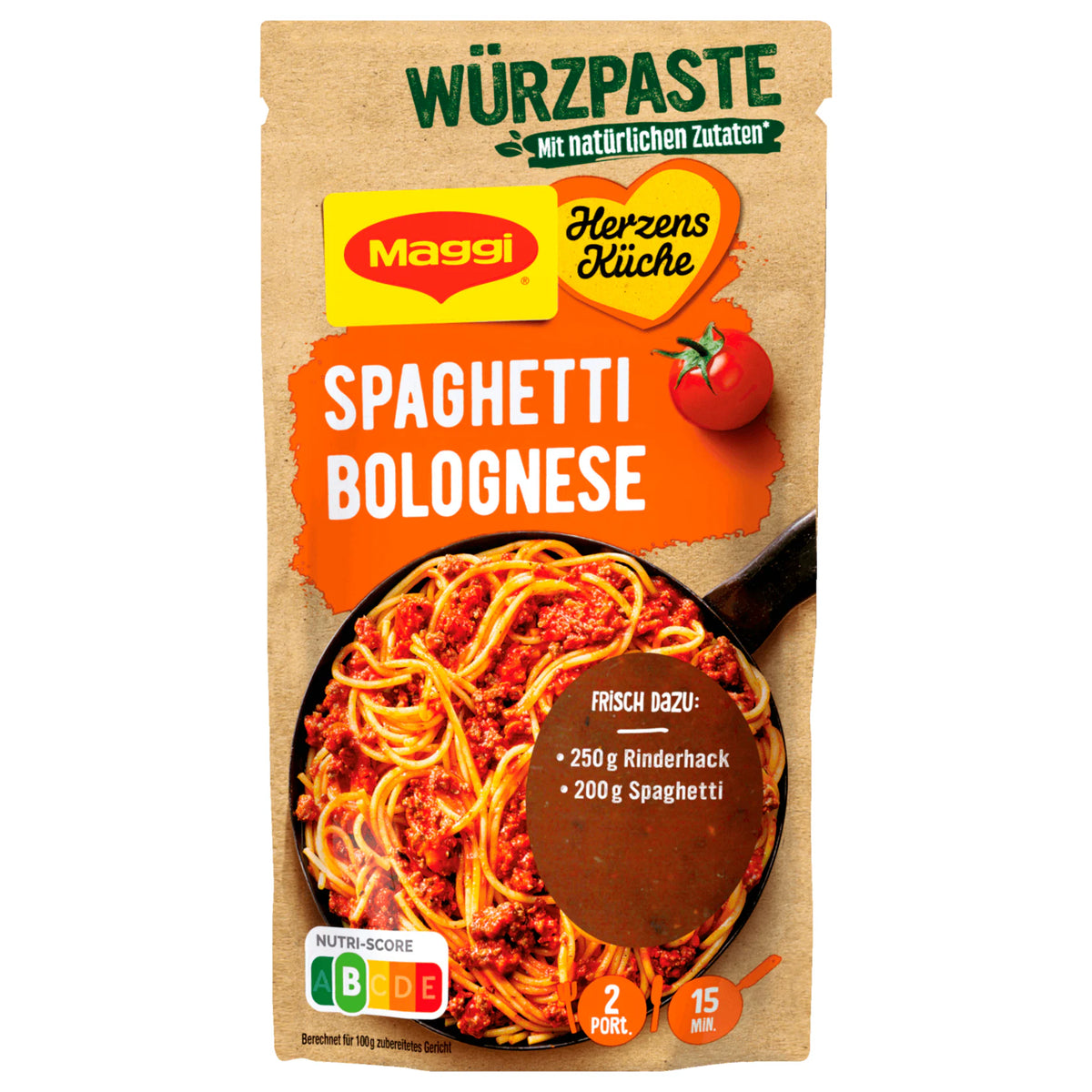Maggi Herzensküche Spaghetti Bolognese 85g — LEBENSLUST